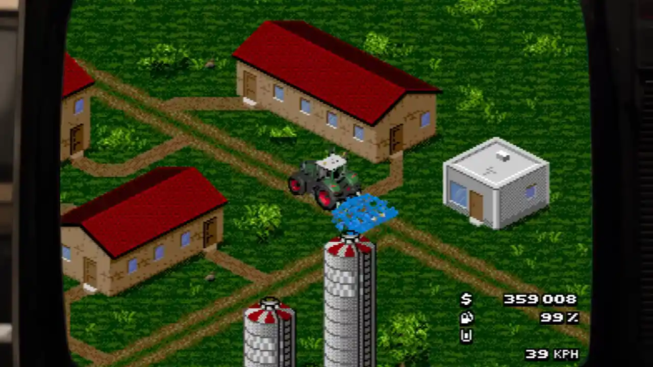 Farming Simulator proposera une version en 16-bits, compatible avec la ...